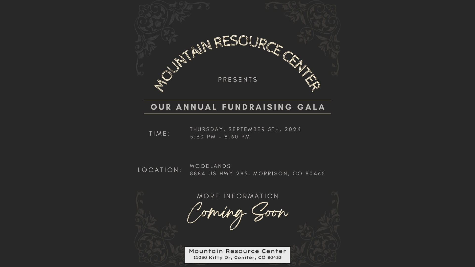 Events from September 5 – September 5 – Mountain Resource Center